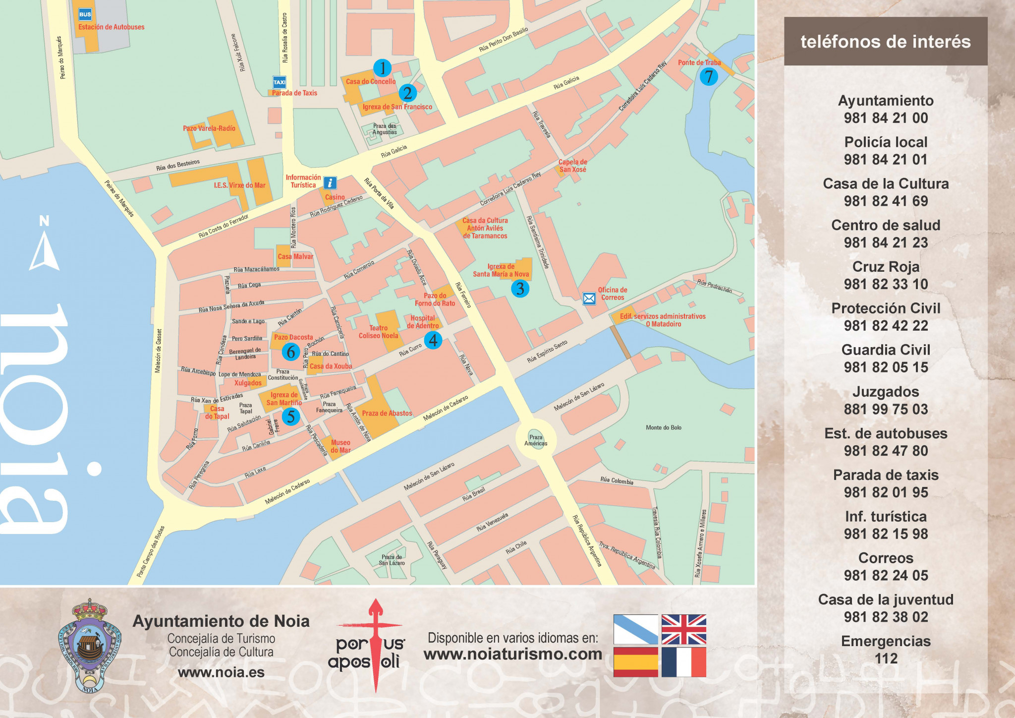 Mapa aveiro turístico | Exoticviajes.com